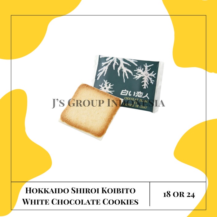 Jual Hokkaido Shiroi Koibito Japanese White Chocolate Cookies | Shopee Indonesia