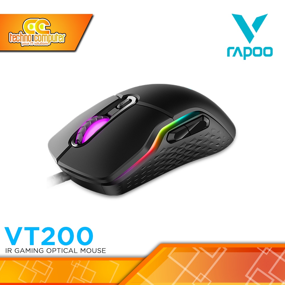 Jual RAPOO VT200 IR Gaming Optical Mouse - Gaming Mouse | Shopee Indonesia