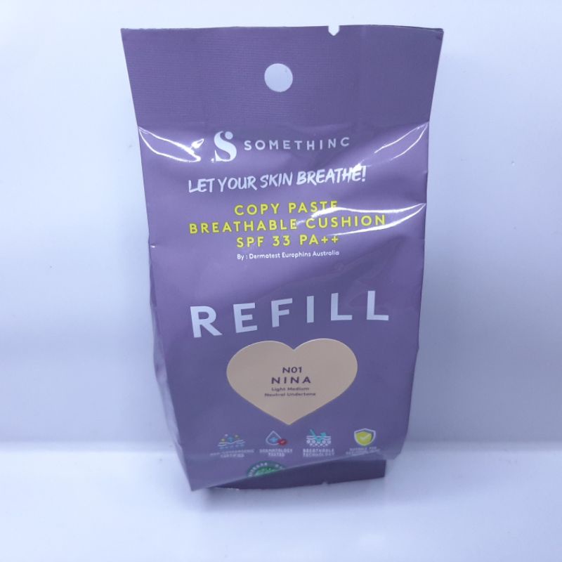 Jual [NEW] SOMETHINC - REFILL Cushion Copy Paste shade nina | Shopee ...