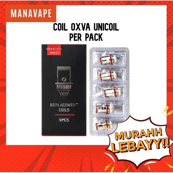 Jual COIL OXVA VELOCITY (UNICOIL) AUTHENTIC PER PACK | Shopee Indonesia