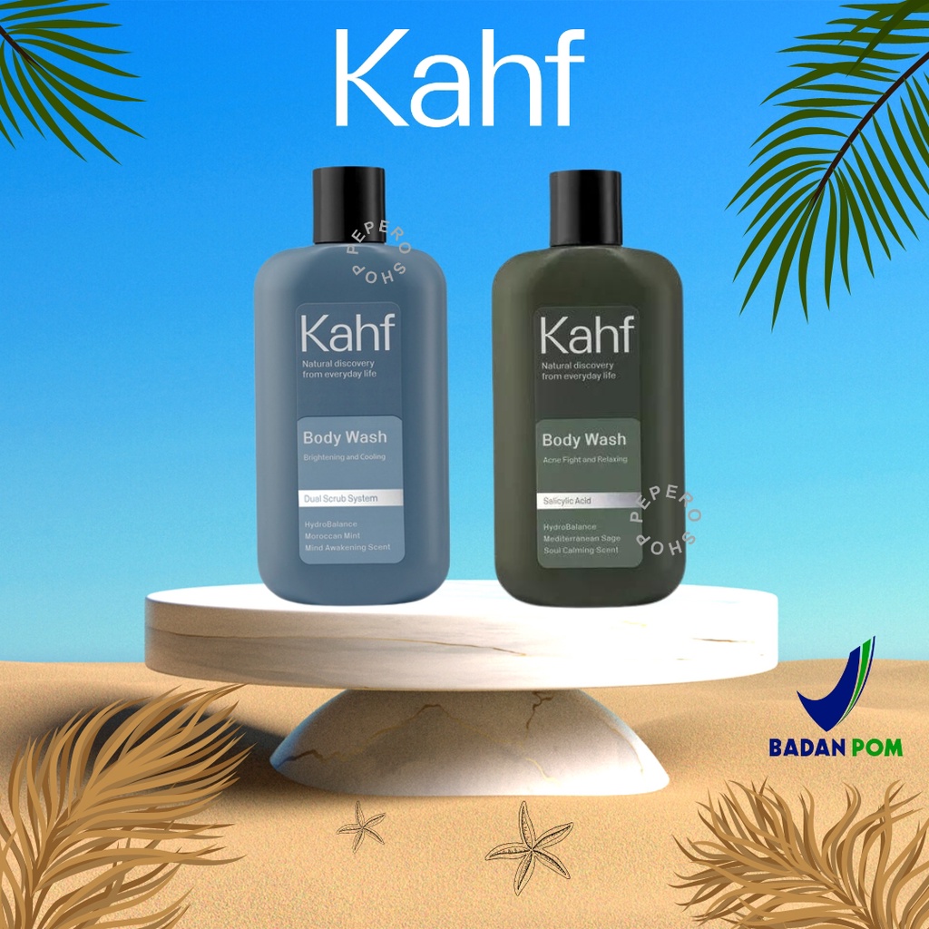 Jual KAHF Body Wash - Acne Fight & Relaxing Salicylic | Brightening ...