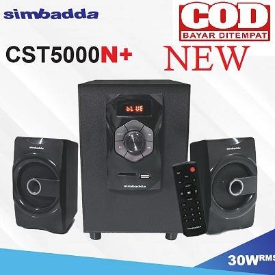Jual Speaker Aktif Simbadda Cst 5000N+Plus Led Bluetooth,Usb,Radio ...