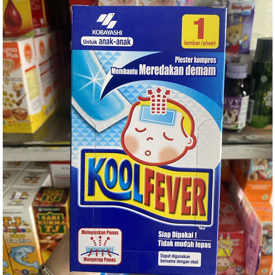 Jual Kool Fever Anak Box isi 12 Lembar | Shopee Indonesia