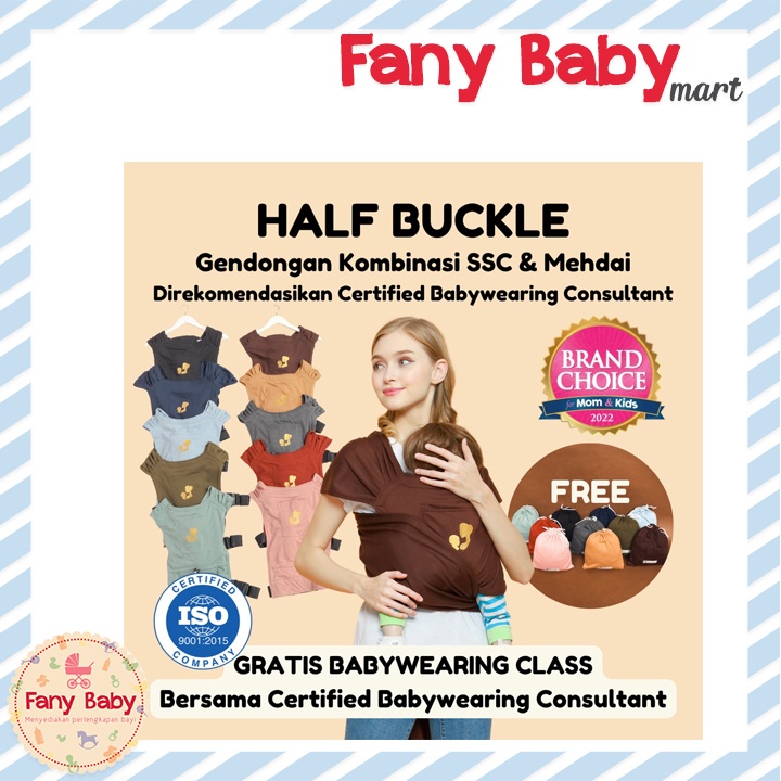 Jual MERE ET MOI HALF BUCKLE - GENDONGAN KOMBINASI SSC DAN MEHDAI ...