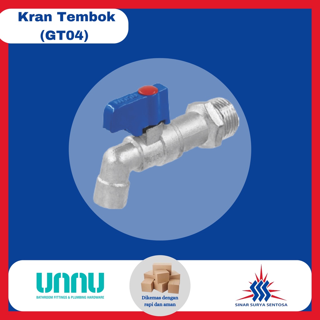 Jual Kran Tembok Unnu GT04-1/2" | Shopee Indonesia