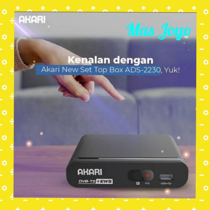 Jual Set Top Box Akari DVB-T2 (ADS-2230) Garansi Resmi 1 tahun | Shopee ...