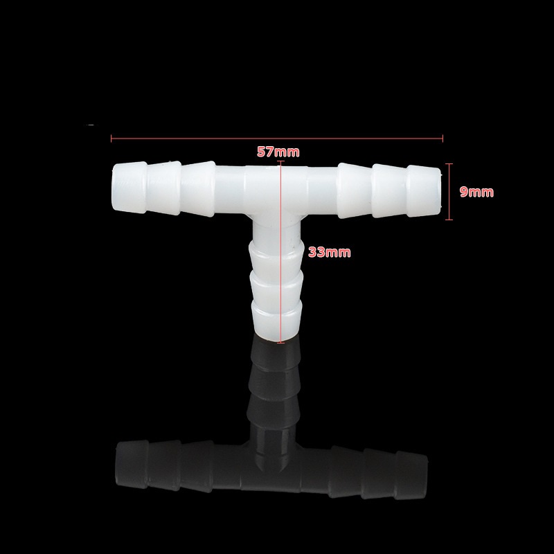 Jual Tee 8 mm Konektor selang aerator uniring Putih | Shopee Indonesia