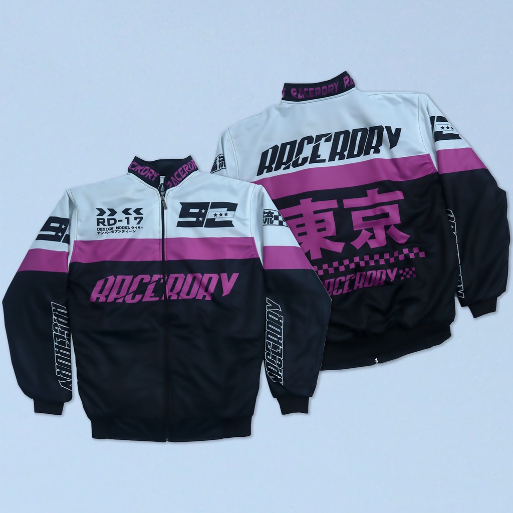 Jual JAKET TOURING MOTOR SUNMORI - VARSITY NASCAR JACKET VINTAGE PRIA ...