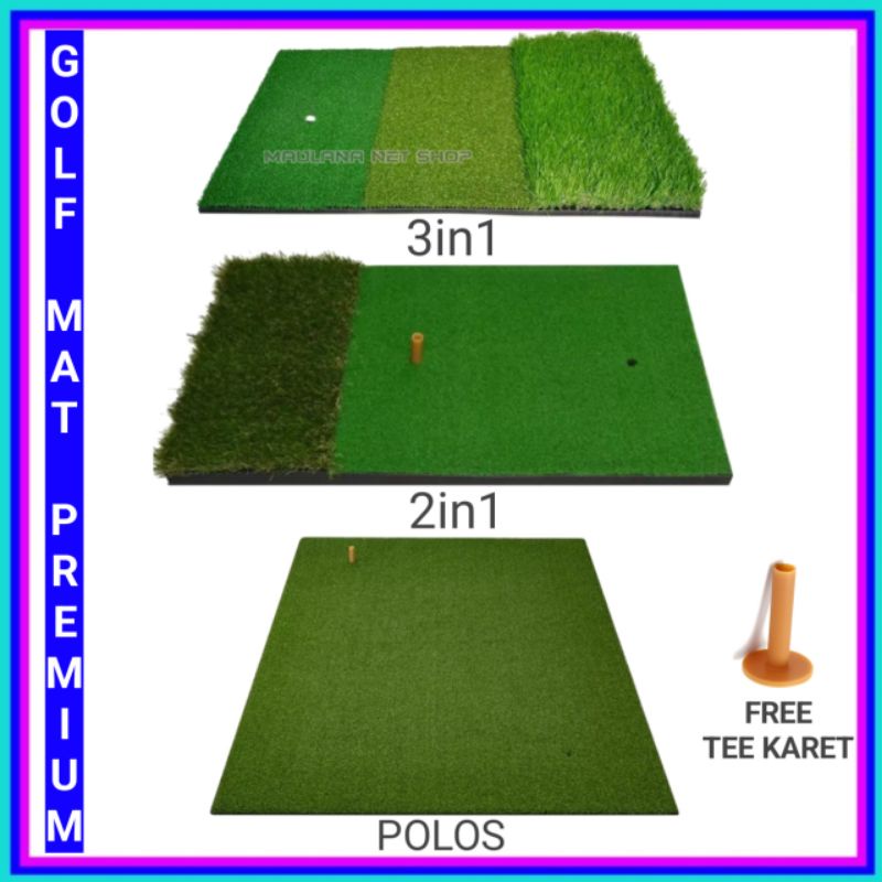Jual Karpet Driving Golf Mat Premium 1.2mx1.2m Golf Mat Premium/Karpet ...
