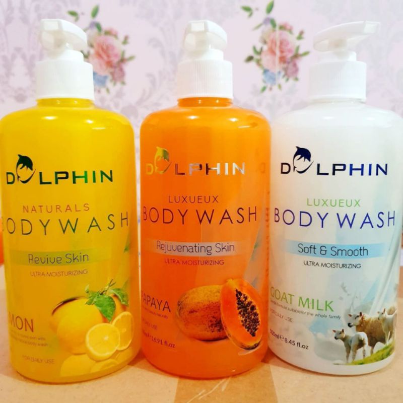 Jual Sabun Dolphin 500ml / Dolphin Body Wash Bpom Original / Sabun Cair ...