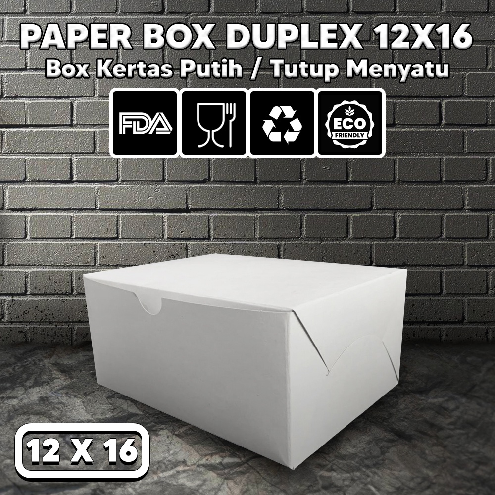 Jual SNACK BOX CATERING - SNACK BOX DUPLEX PUTIH - SNACK BOX ACARA ALL ...