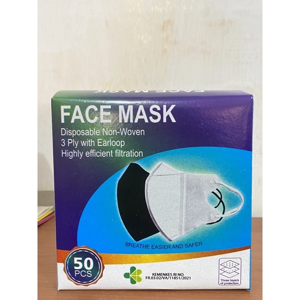 Jual MASKER DUCKBIL HITAM DAN PUTIH | Shopee Indonesia
