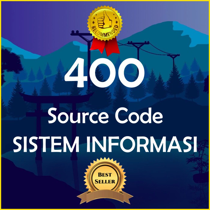 Jual 400 Source Code Software Aplikasi Sistem Informasi PHP | Shopee Indonesia