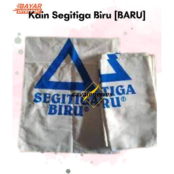 Jual Karung Gandum Segitiga Biru Kain Blacu BARU BUKAN BEKAS / Kandi ...