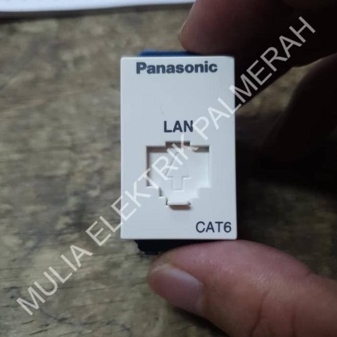Jual MATA DATA / OUTLET DATA CAT6 CAT 6 PANASONIC WS Non COD | Shopee ...