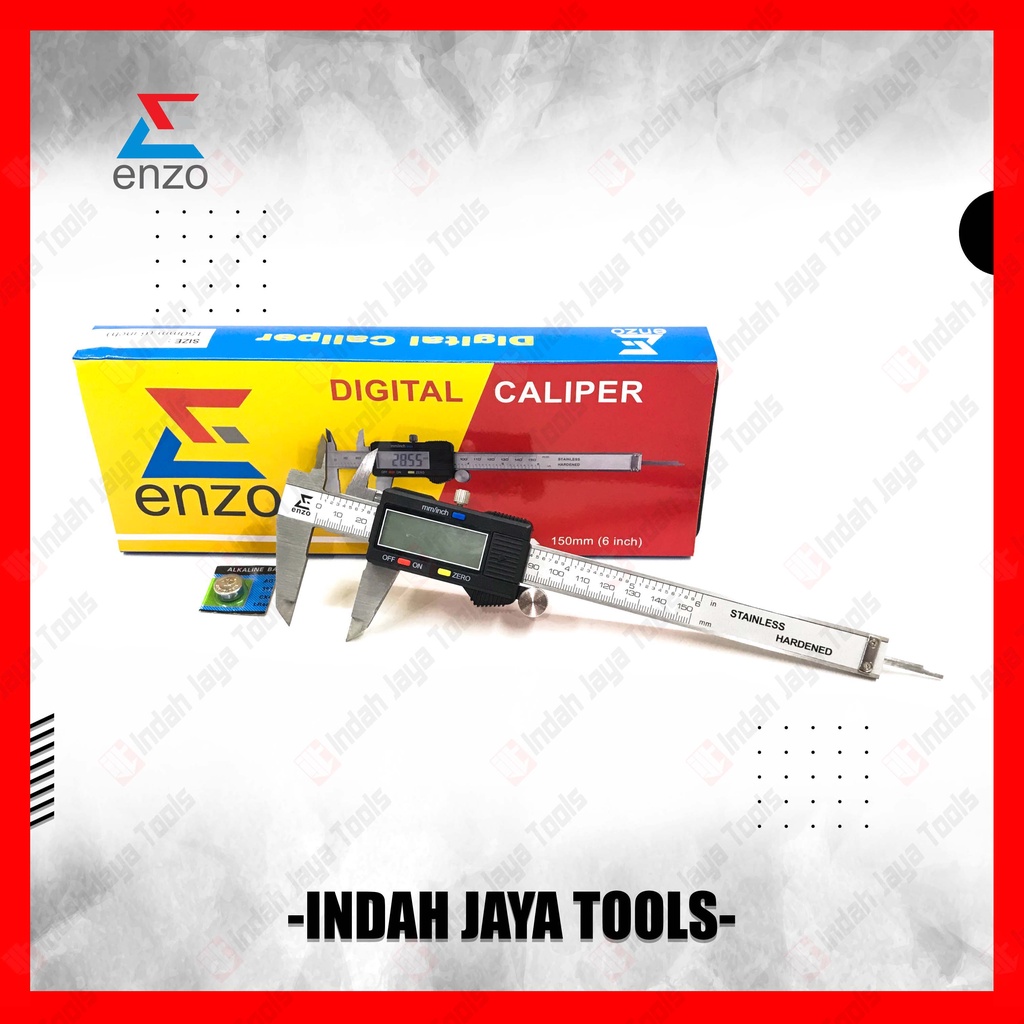 Jual ENZO Sigmat Digital 6 Inch - Jangka Sorong Digital Vernier Caliper | Shopee Indonesia
