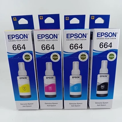 Jual TINTA EPSON 664 ORI | Shopee Indonesia