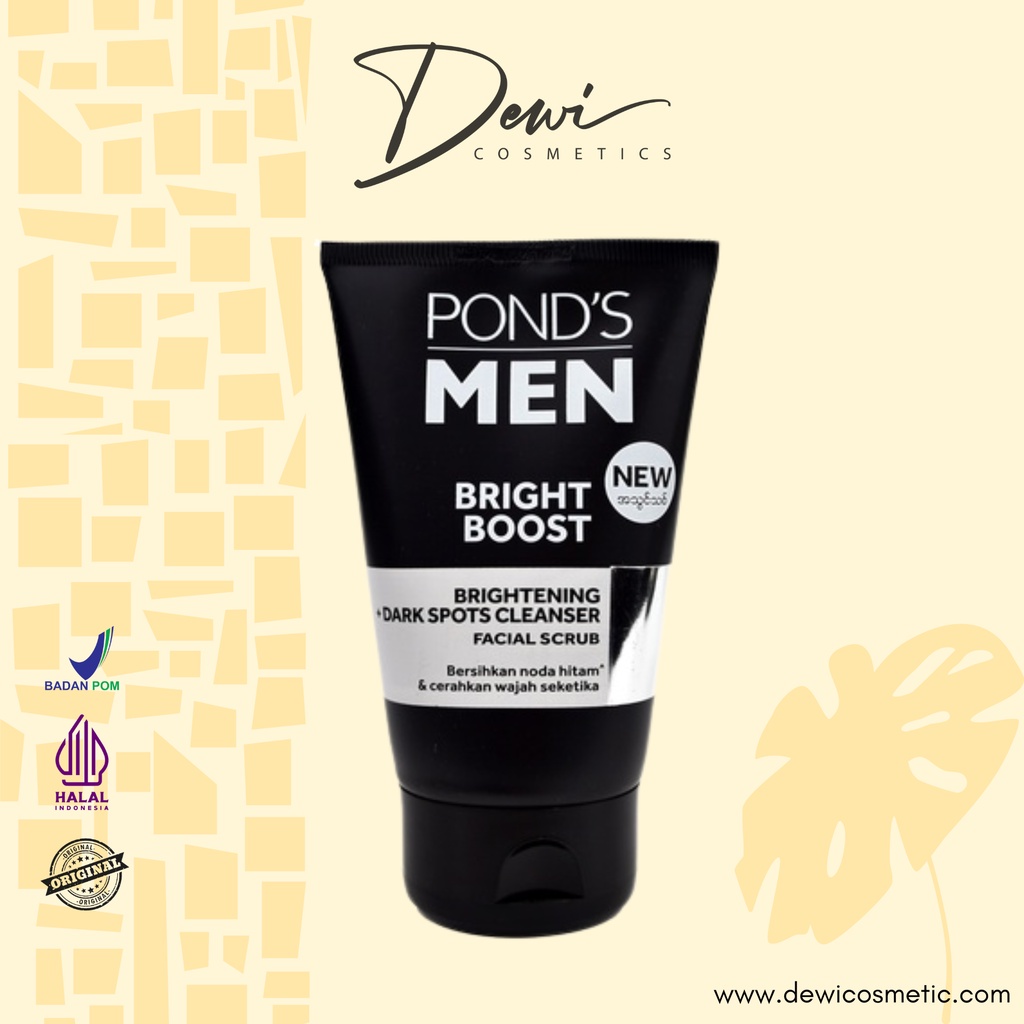Jual Ponds Men Bright Boost 100G | Shopee Indonesia