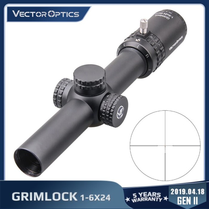 Jual Teropong Teleskop Vector Grimlock 1-6X24 Gen Ii | Shopee Indonesia