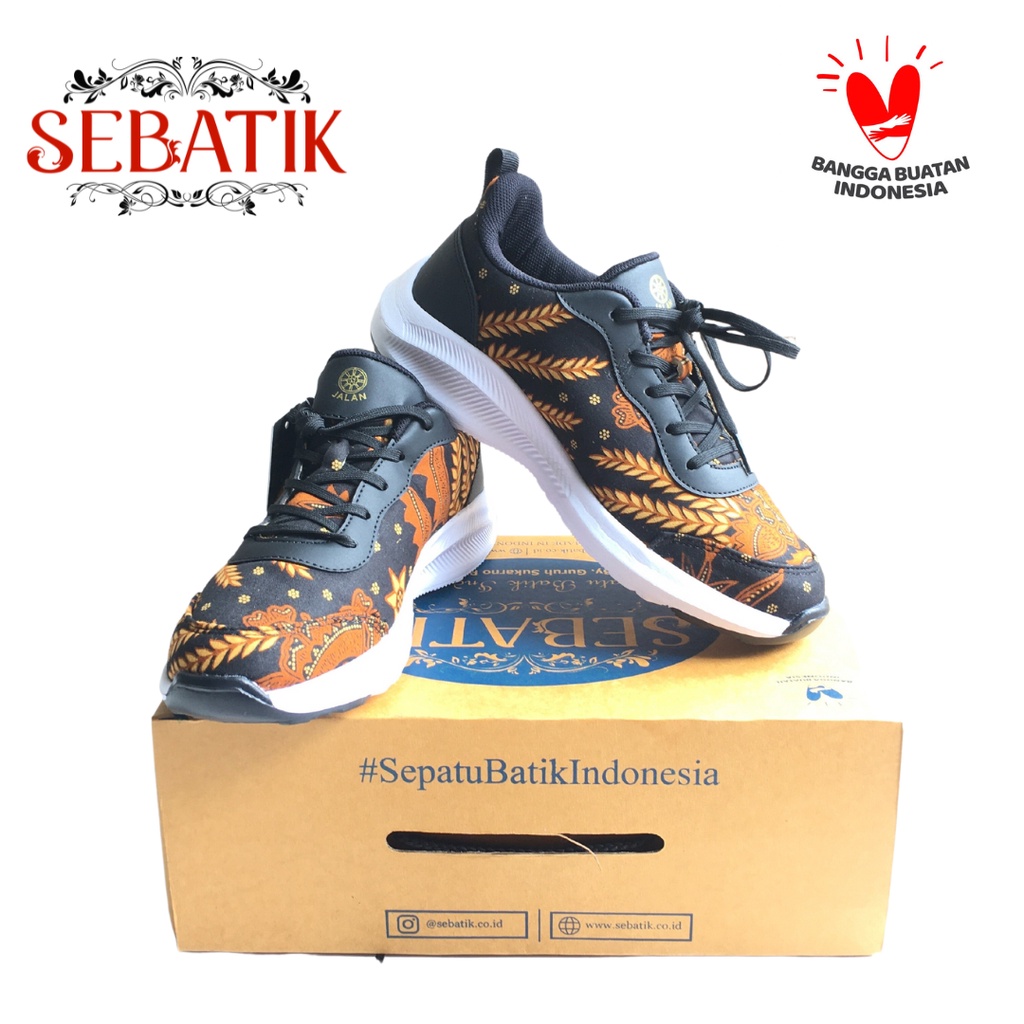 Jual [ORIGINAL BY SEBATIK] SEBATIK INDONESIA - Sepatu Sneakers Casual ...