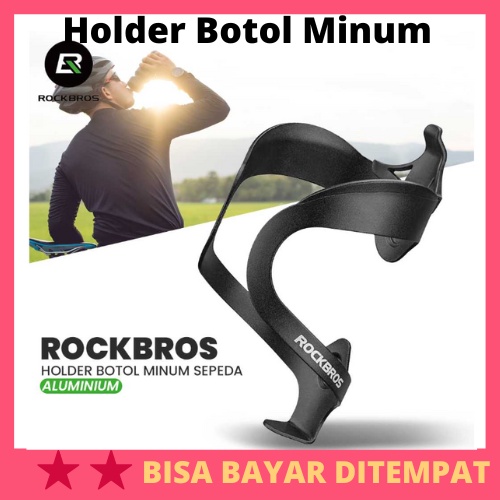 Jual Holder Botol Minum Sepeda Aluminium Style 1 / Holder Bracket ...
