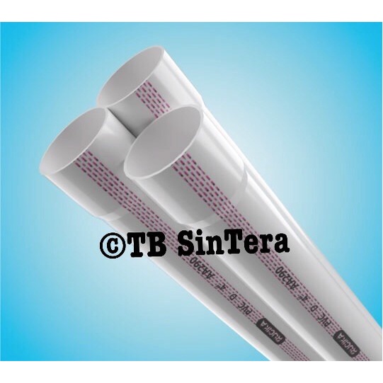 Jual Pipa Pipa Pvc D 4 " Inch Rucika Putih / Abu Per Batang | Shopee ...