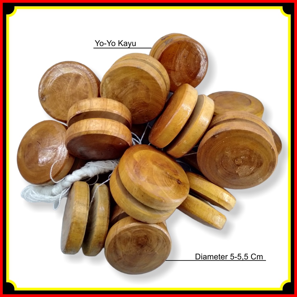 Jual Yo Yo / Yoyo Kayu Mainan Anak Jadul Mainan Tradisional | Shopee ...