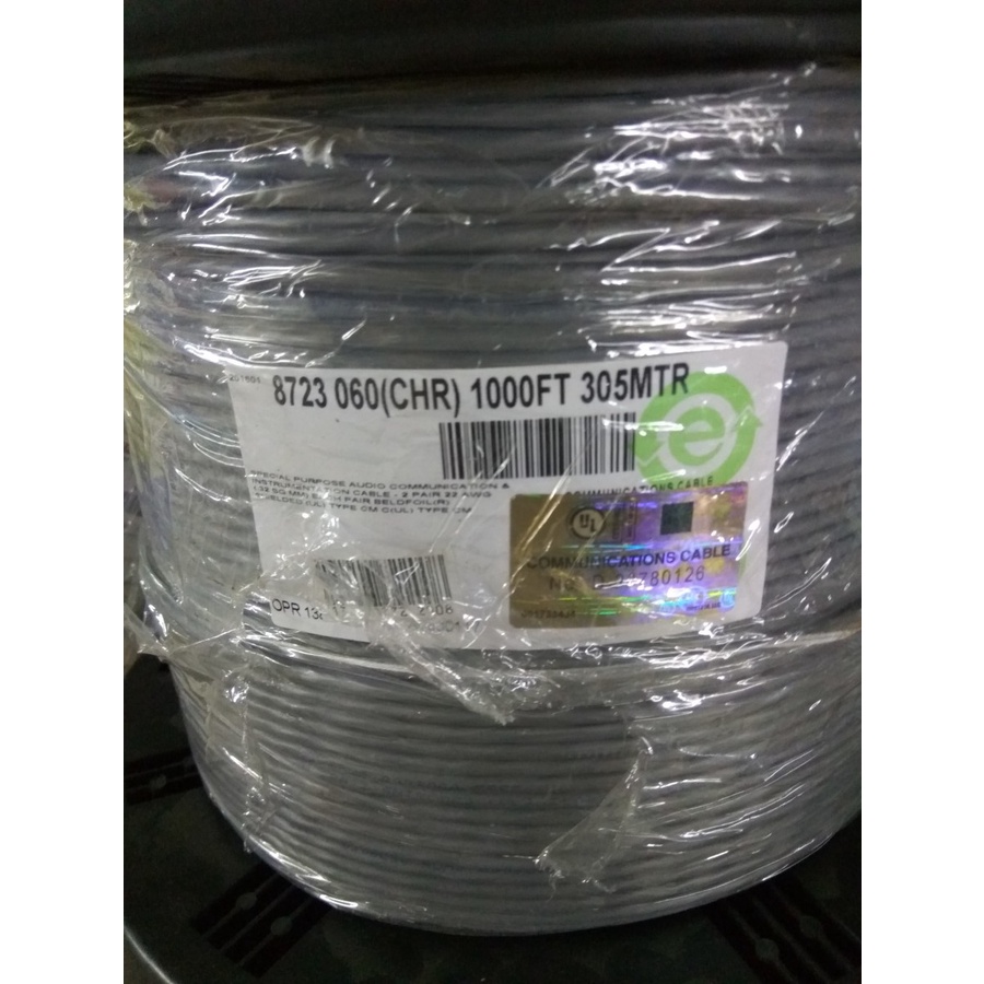 Jual Kabel Belden 8723 2 Pair 22 AWG Roll 305m | Shopee Indonesia