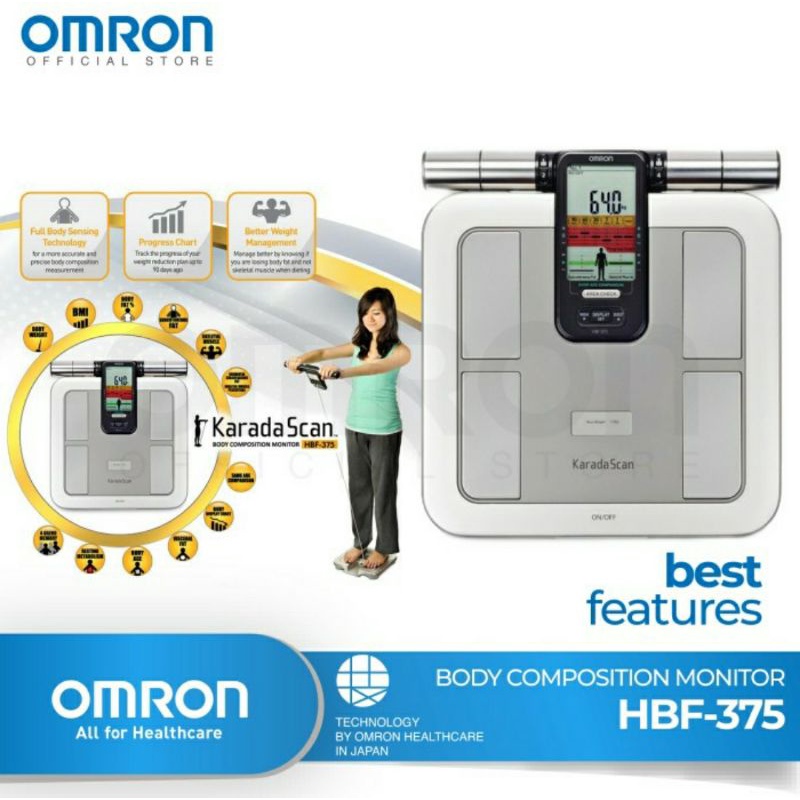Jual OMRON Karada Scan Body Composition Monitor HBF-375 | Shopee Indonesia