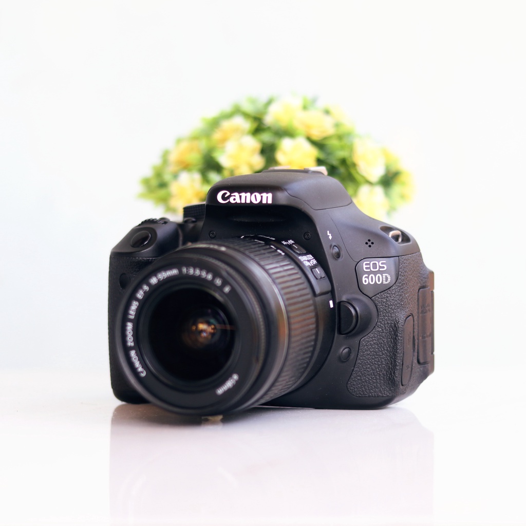Jual Canon EOS 600D Kit 18-55mm Bukan 650D 750D 1300D 700D | Shopee ...