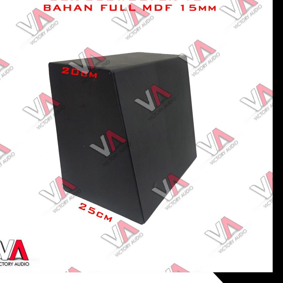 Jual Promo Box Full MDF Subwoofer 12 Inch Boks Sub Audio Mobil 12Inci ...