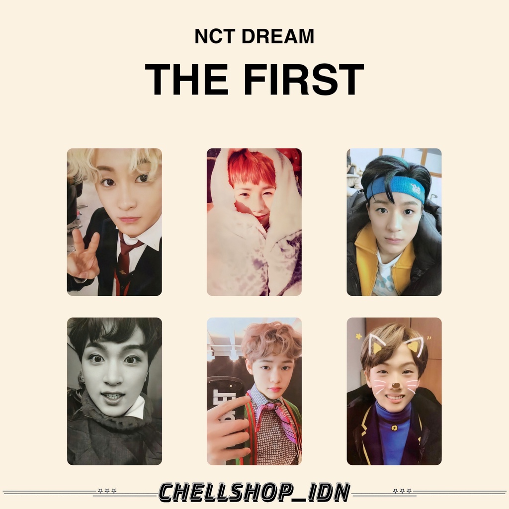 Jual PHOTOCARD NCT DREAM THE FIRST | Shopee Indonesia