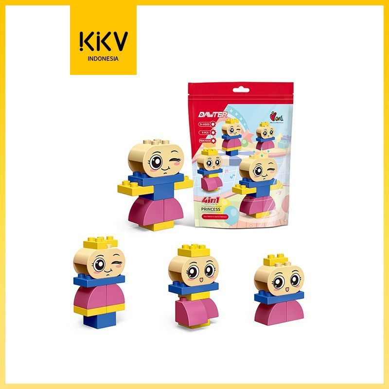 Jual KKV Yinerle Princess Large Building BLOCKS 1023 / Mainan Lego Anak ...