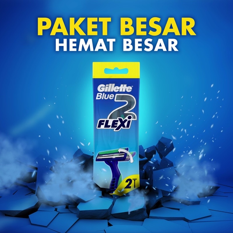 Jual Gillette Blue 2 isi 2pcs | Shopee Indonesia