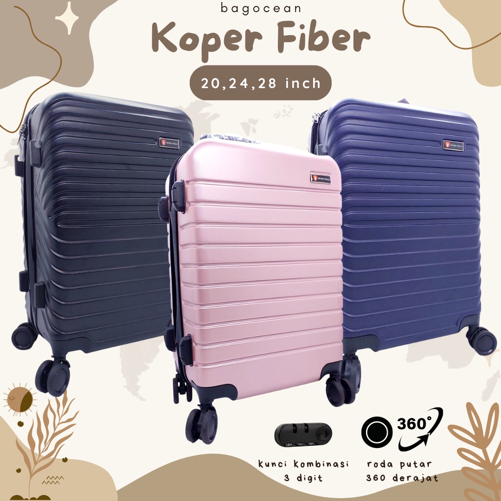 Jual KOPER FIBER 20 24 28 INCH SWISS POLO ORIGINAL MURAH / KOPER FIBER ...