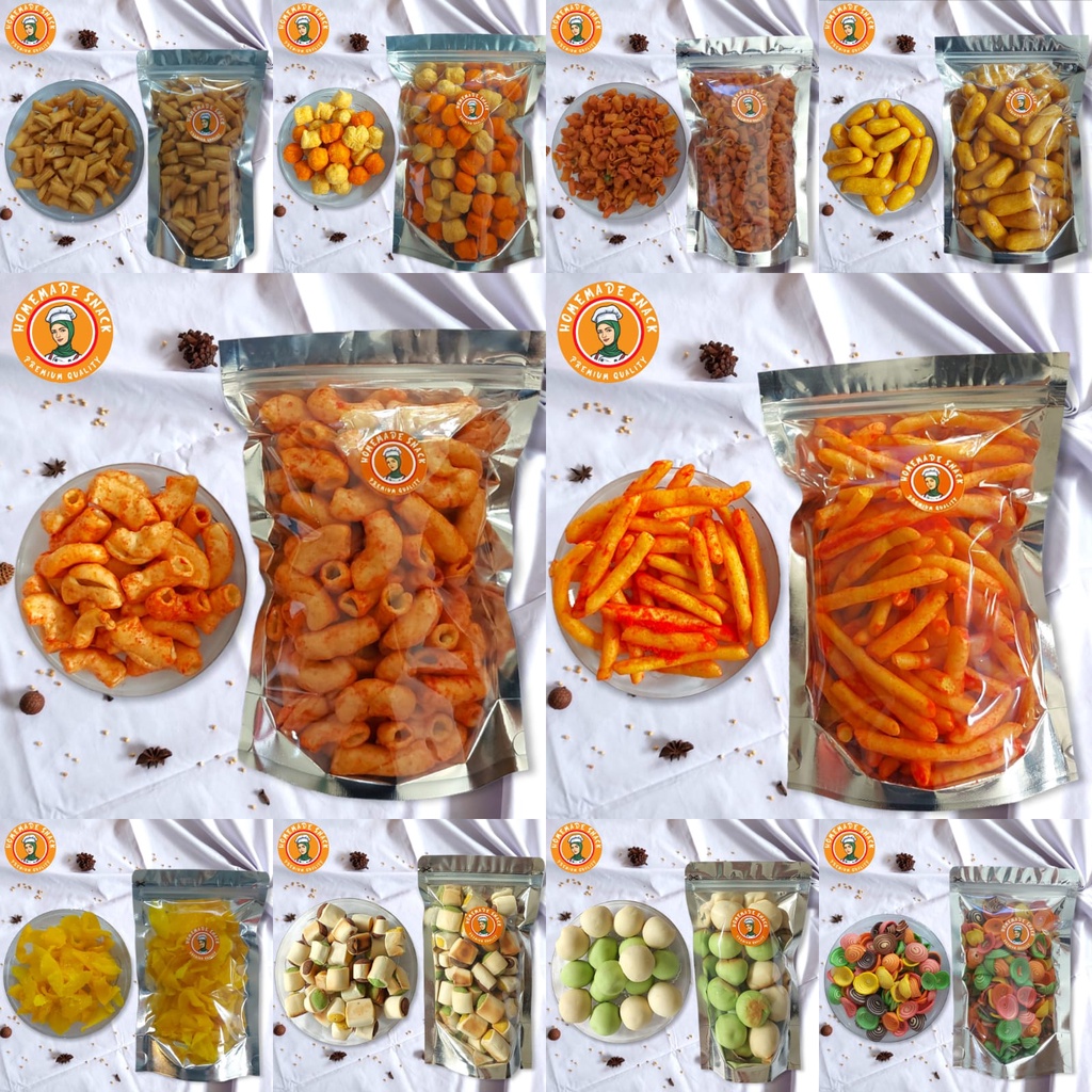 Jual Homemade Snack Variasi - Aneka Snack dan Cemilan Serba 10.000 Snack Halal Kualitas Premium ...