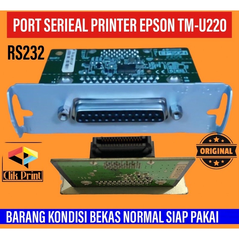 Jual Interface Port Serial Printer Kasir Epson TM-U210 TMU-220 TMU 230 ...