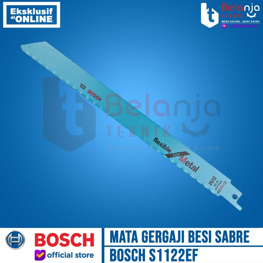Jual Bosch Mata Gergaji Besi Sabre Saw S1122EF S 1122 EF Bim Metal ...