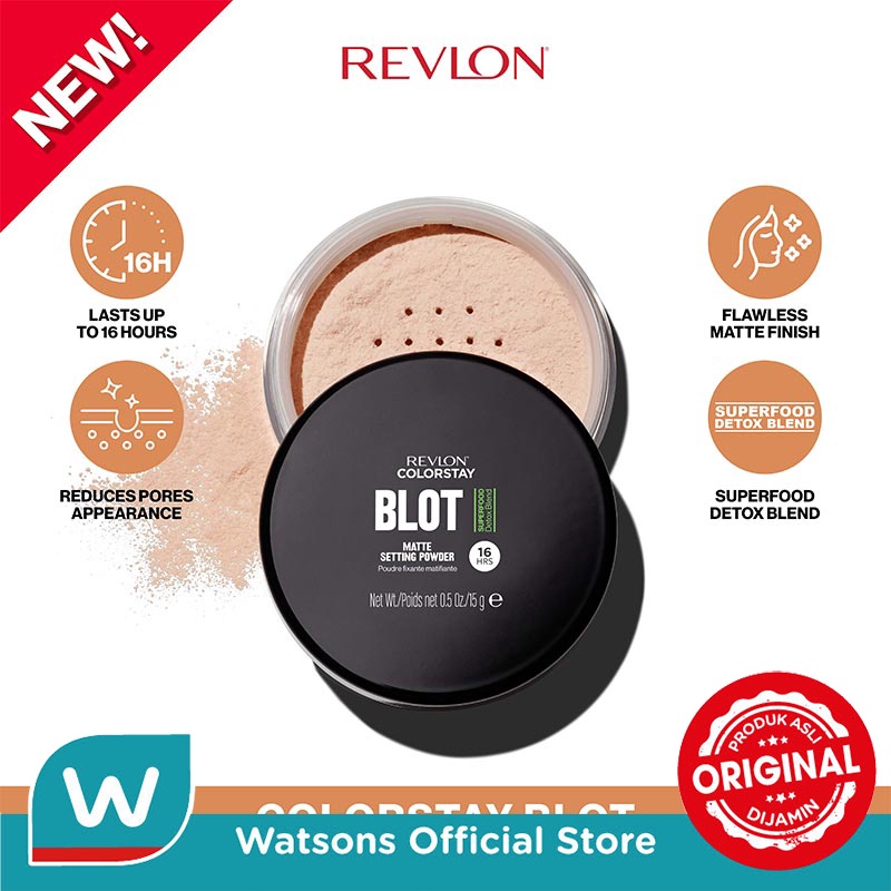 Jual Revlon Colorstay Blot Setting Powder | Shopee Indonesia