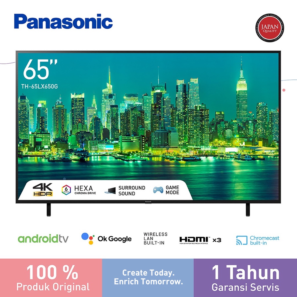 Jual Panasonic TH-65LX650G LED 4K TV [65 Inch] | Shopee Indonesia