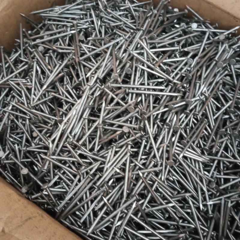 Jual kayu 5 cm / Paku Triplek 5 Cm Harga Per 1/2 Kg / Paku Reng 2" inch ...