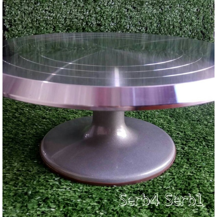 Jual Lazy Susan Impor D 30cm / meja putar kue/ turning table | Shopee ...