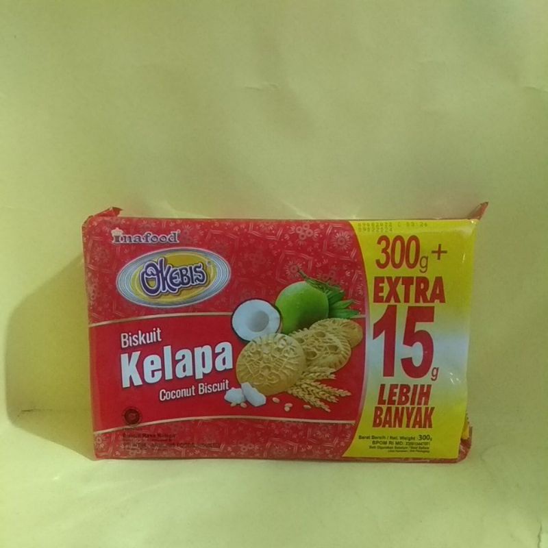 Jual Okebis Biskuit Kelapa 300g | Shopee Indonesia