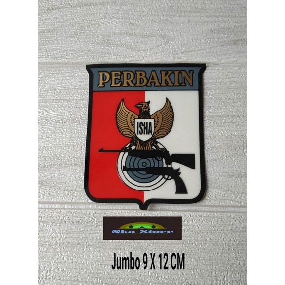 Jual Stiker Perbakin timbul (jumbo, sedang, kecil) | Shopee Indonesia