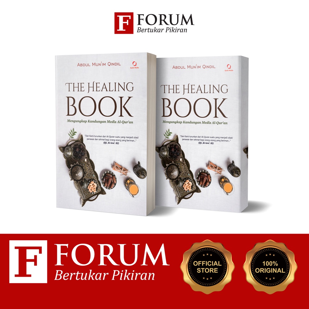 Jual Buku THE HEALING BOOK Mengungkap Kandungan Medis AL Quran - Abdul ...
