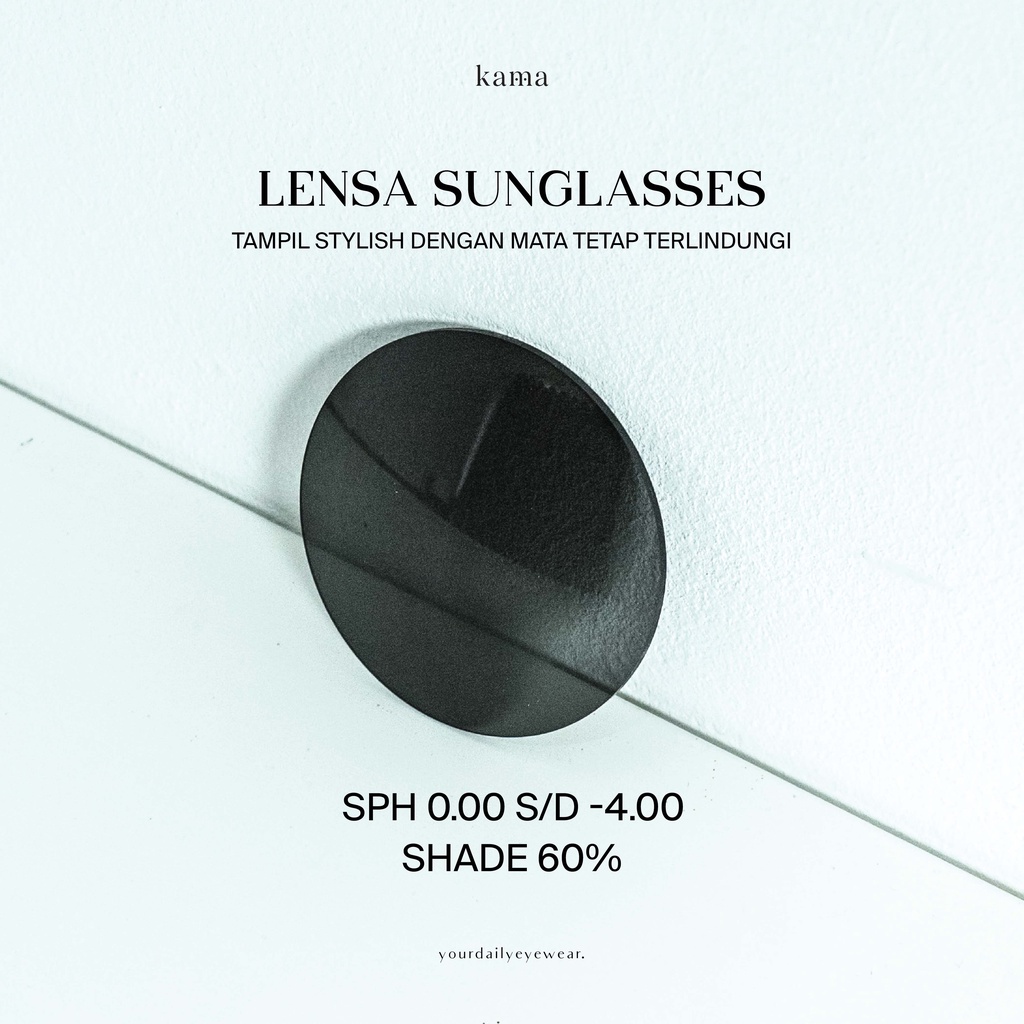 Jual heykama - Lensa Sunglasses Hitam (Mata Normal & Mata Minus ...
