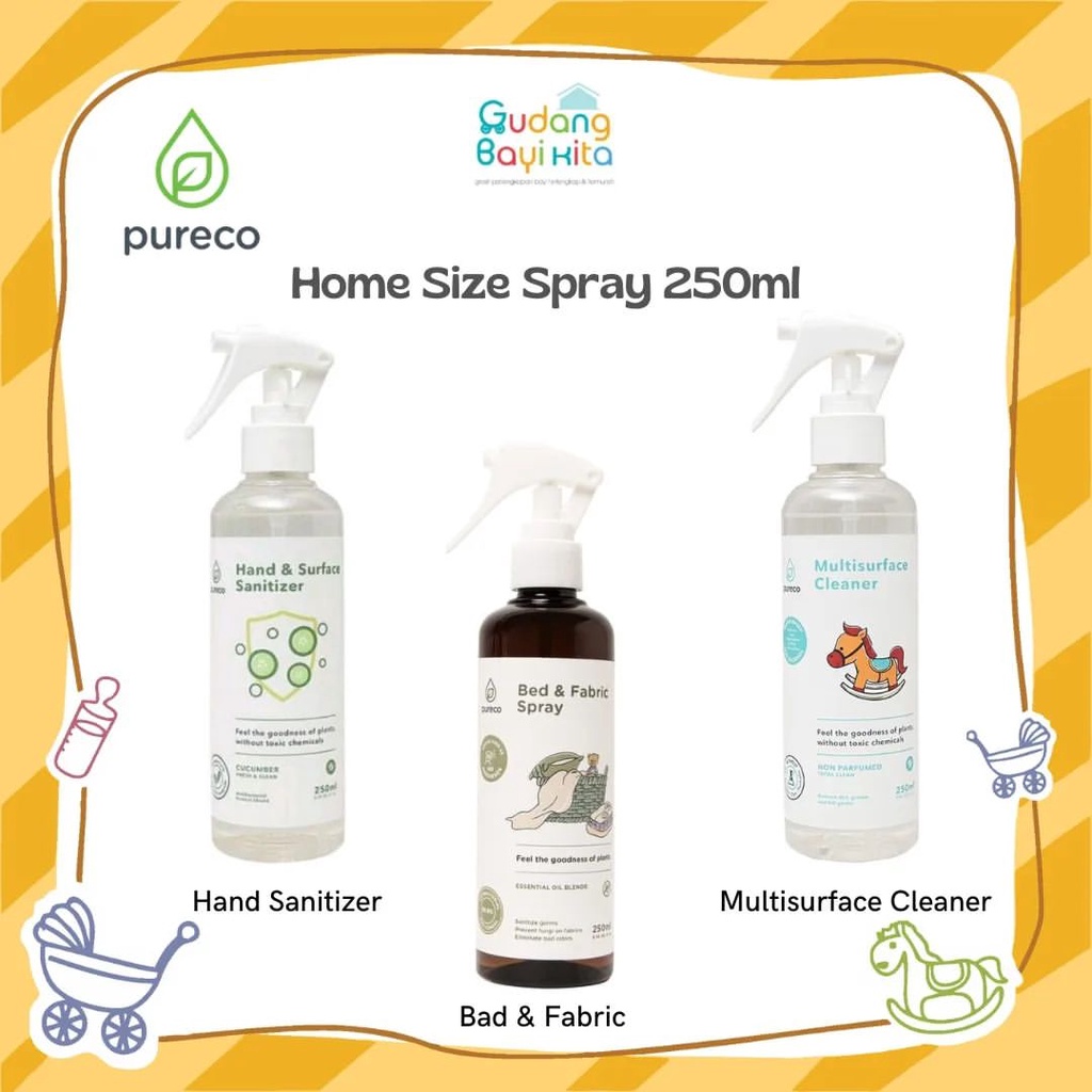 Jual Pureco Home Size Spray 250ml | Shopee Indonesia