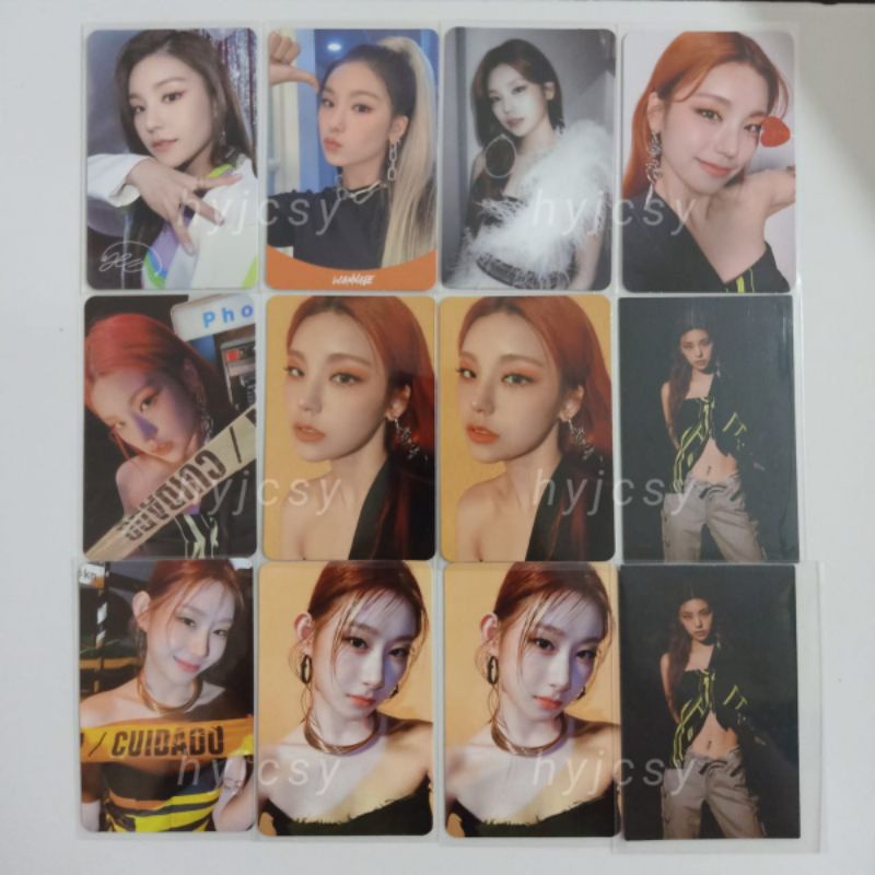 Jual OFFICIAL PHOTOCARD PC ALBUM & BENEFIT ITZY YEJI LIA RYUJIN ...