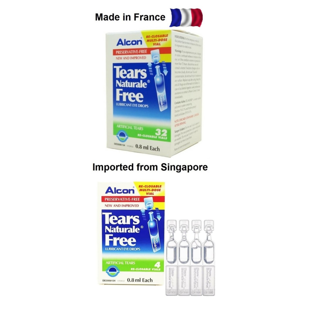 Jual Alcon Tears Naturale Free / Artificial tears / Tetes Air mata ...