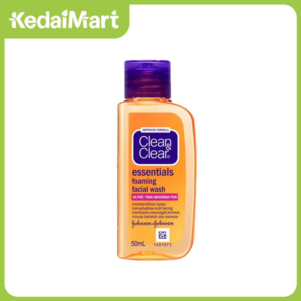 Jual Clean & Clear Foaming Facial Wash Botol 50 ml | Shopee Indonesia